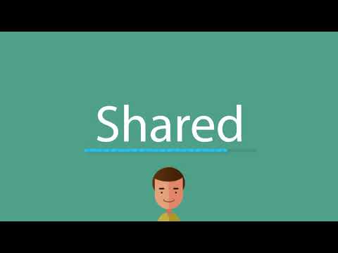 How to say Shared
