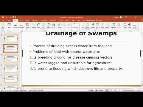 Geography Land Reclamation and Rehabilitation