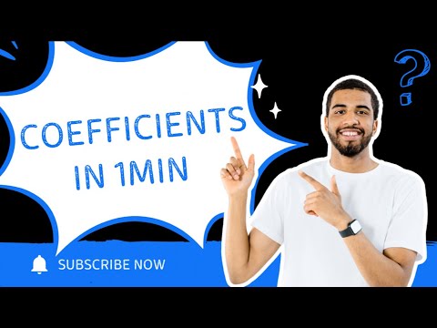 What is a Coefficient? | Simple Math Explanation for Beginners