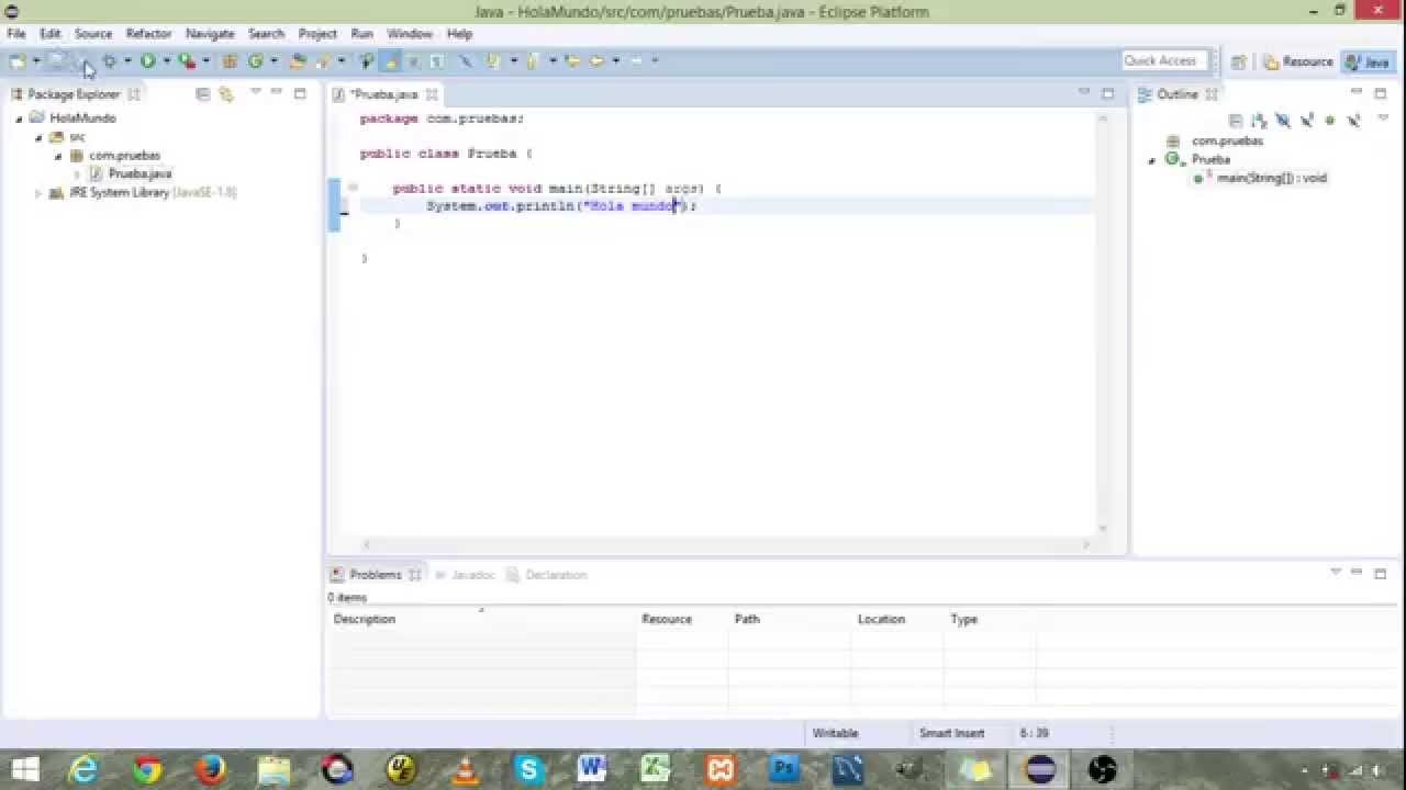Programar en Eclipse configuración para Java/JavaEE
