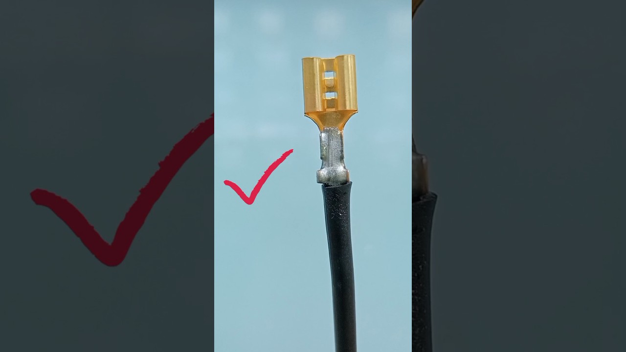 don't crimp connectors