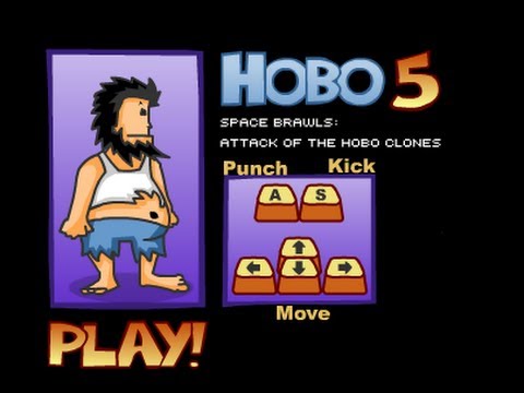 Hobo 5 Space Brawls Walkthrough