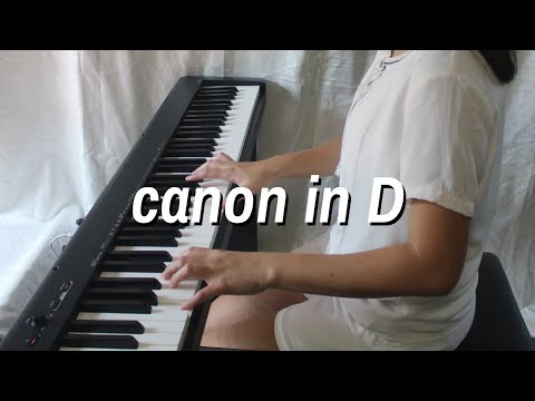 Canon in D by Johann Pachelbel | piano cover by Regina Marie