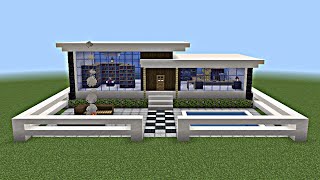 Minecraft | How to Build a Large House + Interior | Tutorial ...