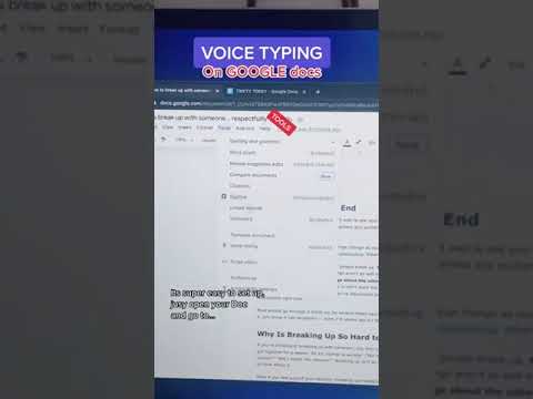 How to Use Voice Typing on Google Docs