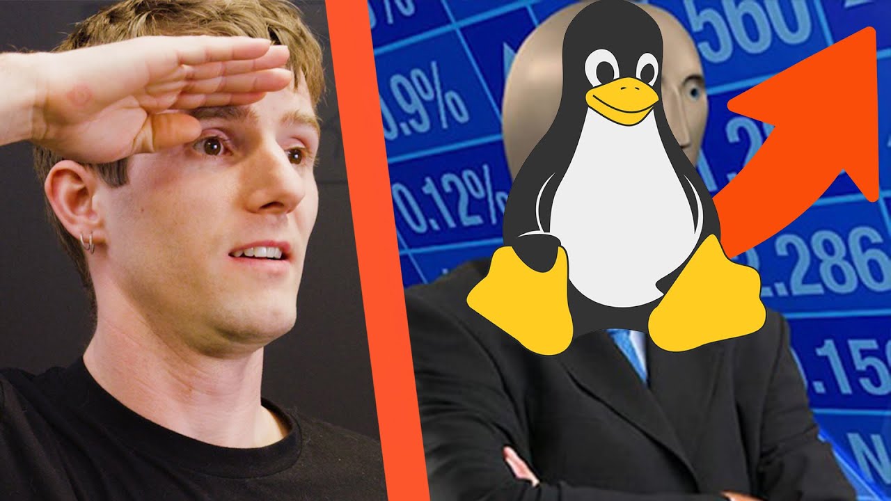 Linux Users Linus Salutes You