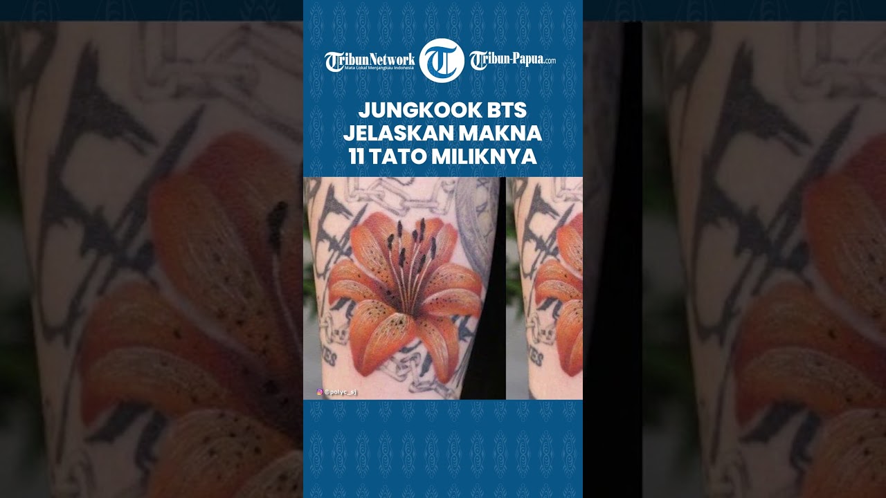 Makna 11 Tato Jungkook BTS yang Dijelaskan saat Live Weverse, Tulisan ...