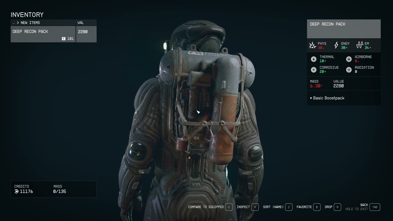 Starfield Deep Recon Pack Boost Pack Console Command Code