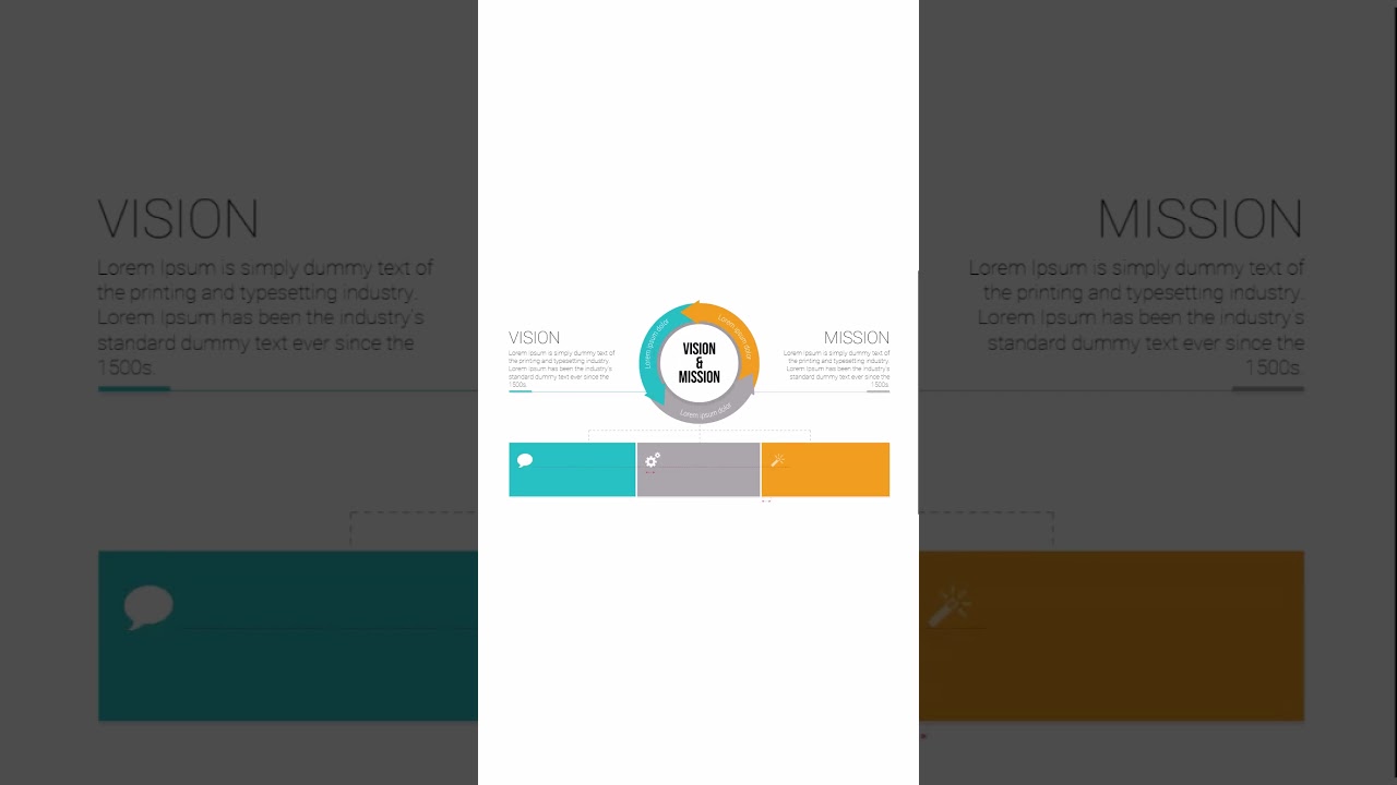 Create Vision & Mission Diagram in PowerPoint in Seconds! 🔥