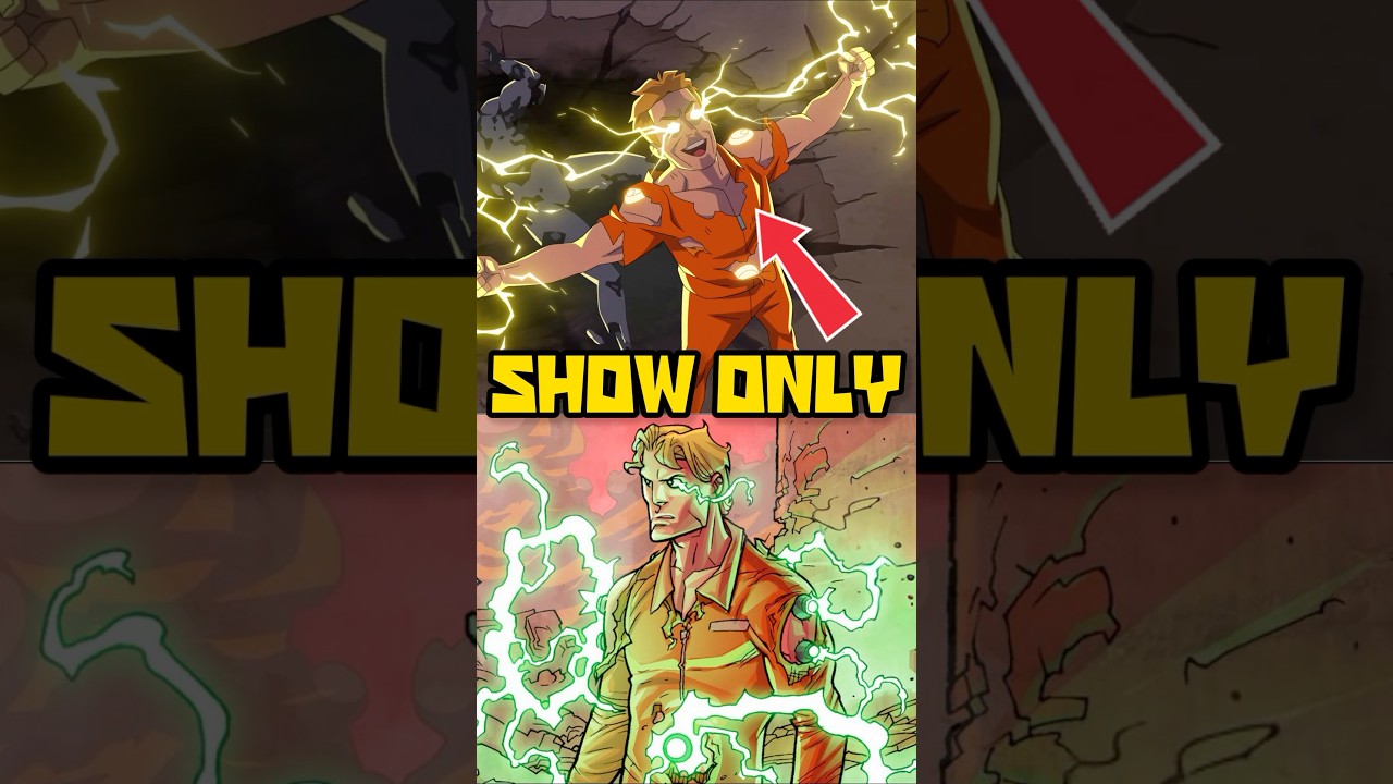 Powerplex Was Much WEAKER In The Comics | Invincible Season 3 Show Vs Comic #invincible #comics