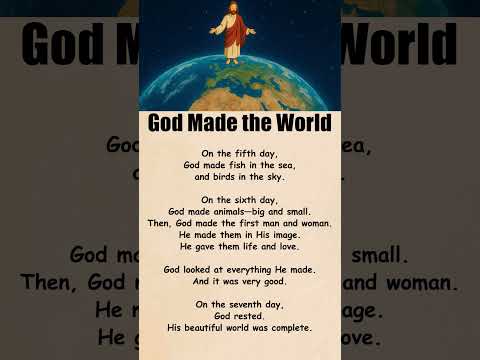 The Story of Creation – Simple English #englishshortstory #englishlisteningpractice #learnenglish