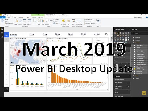 Power BI Desktop Update - March 2019