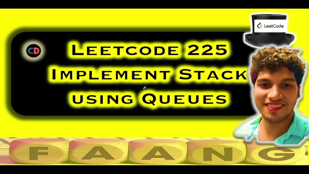 Implement Stack using Queues | Leetcode 225 | Stacks | Live coding session
