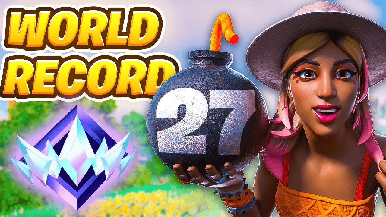 27 KILL WIN IN UNREAL SOLO RANKED (kill record)