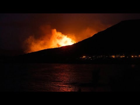 Flammenmeer nahe Urlaubsort: Waldbrand wütet in Katalonien