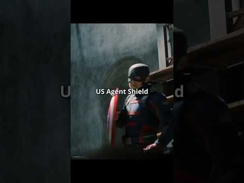 what is US Agent's Shield made of ??? #shortsfeed #shorts #marvel #thunderbolts