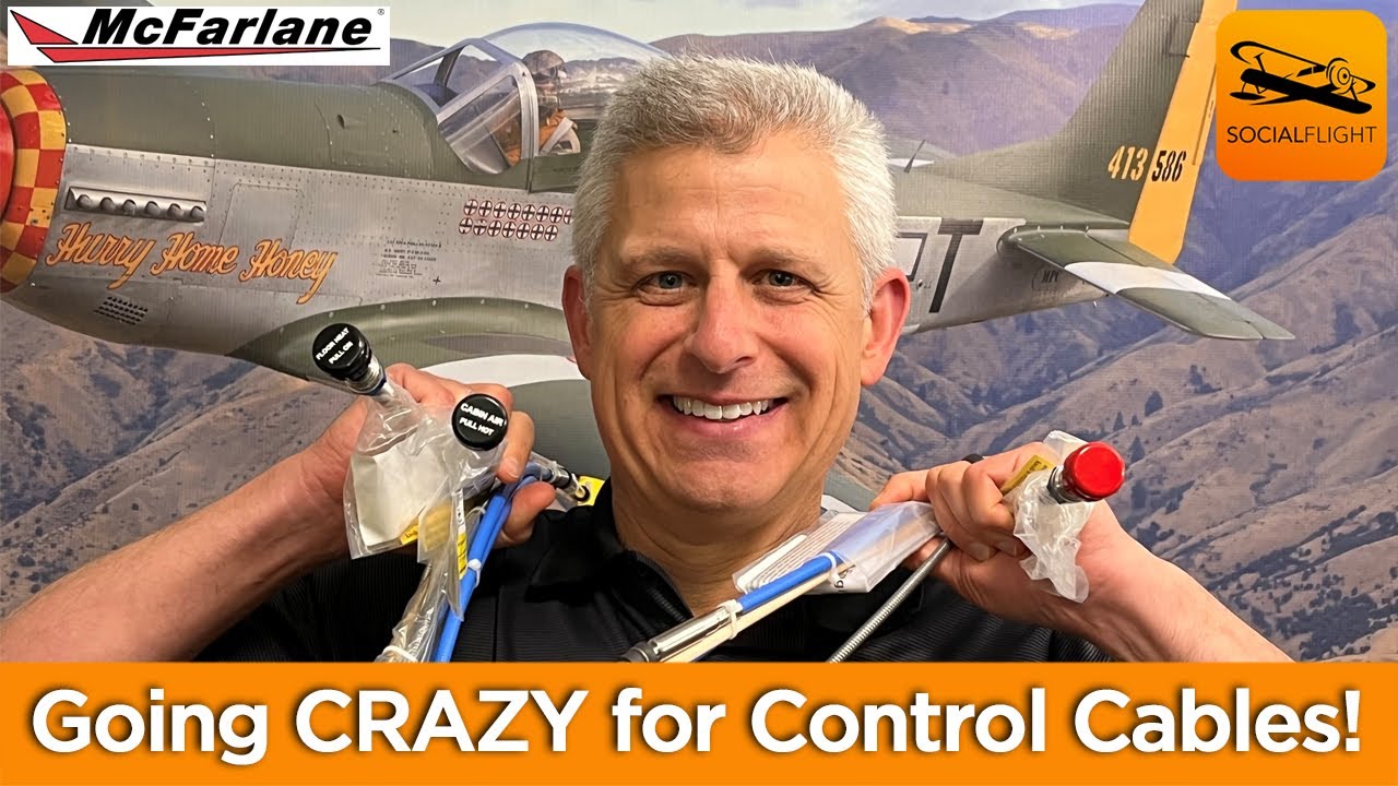 CRAZY for Control Cables - Unboxing Day from McFarlane Aviation!