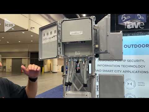 InfoComm 2025: Inscape Data Corp Shows Off LPS840-T1 All-in-One Box Outdoor PoE Switch