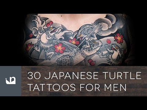 30 Japanese Turtle Tattoos For Men