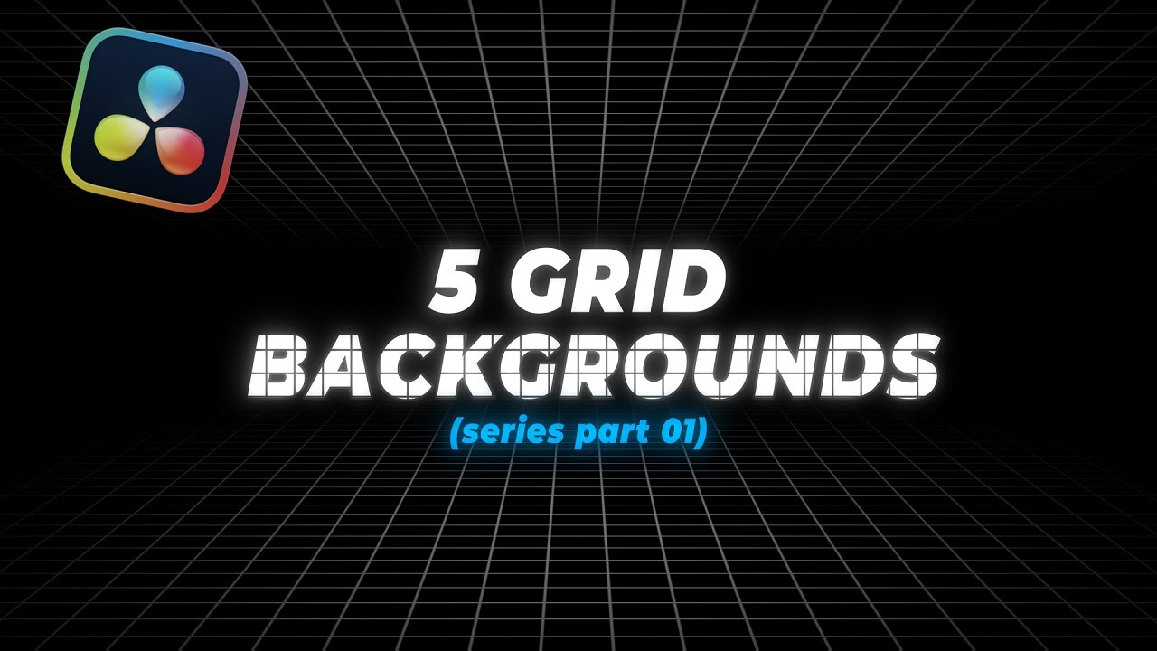 Create Amazing Grid Backgrounds in DaVinci Resolve Easily