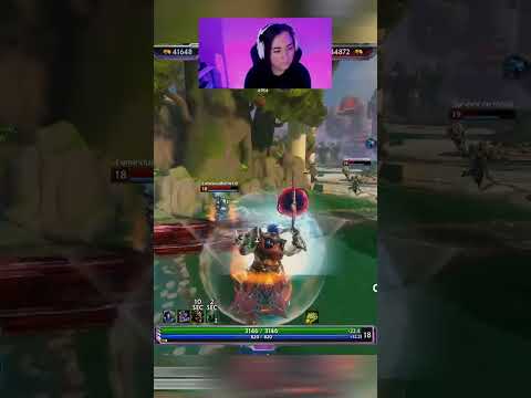 Yeeting people in Fountain as Atlas 🌍 #smite