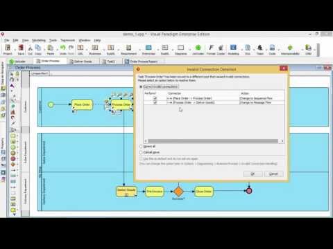 BPMN Syntax Check on the fly