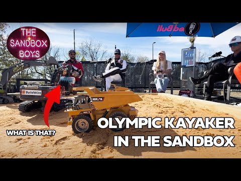 Can an Olympic Kayaker drive RC equipment? - Evy Leibfarth in the Sandbox