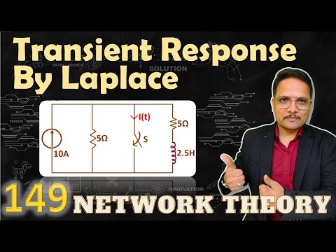 10 - Transient Response Solved Example using Laplace Transform Video Lecture - GATE Instrumentation