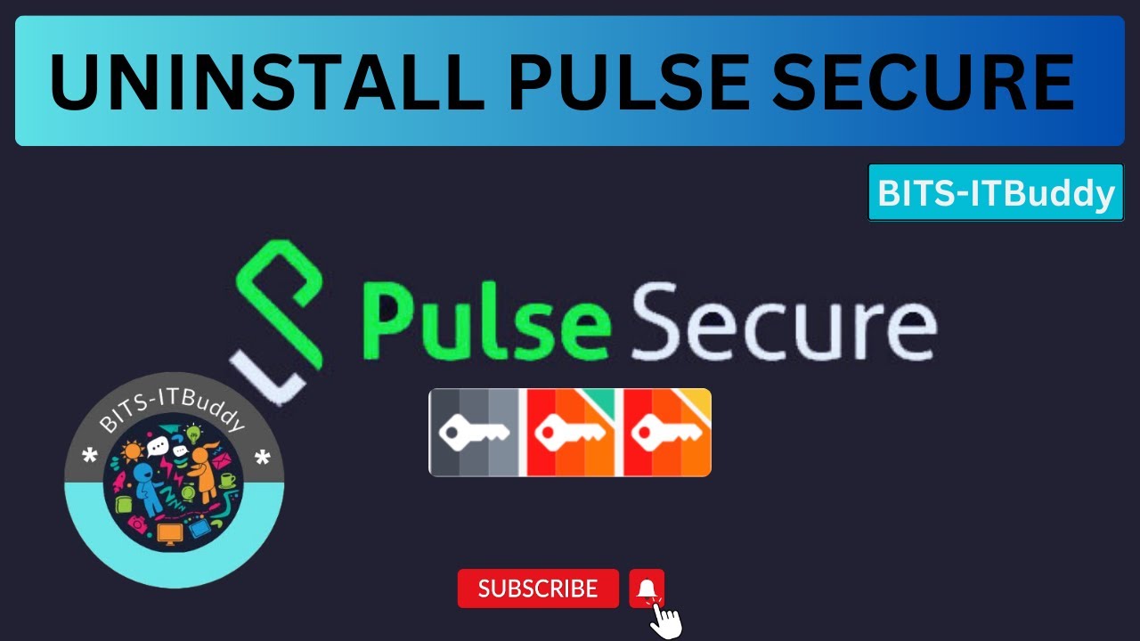 How to uninstall Pulse Secure Client App completely in Windows 10 #windows10 #windows #pulsesecure