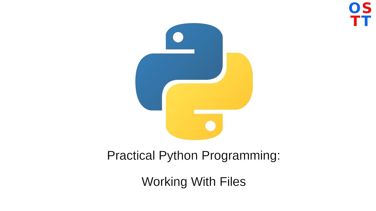 Practical Python Programming with Files