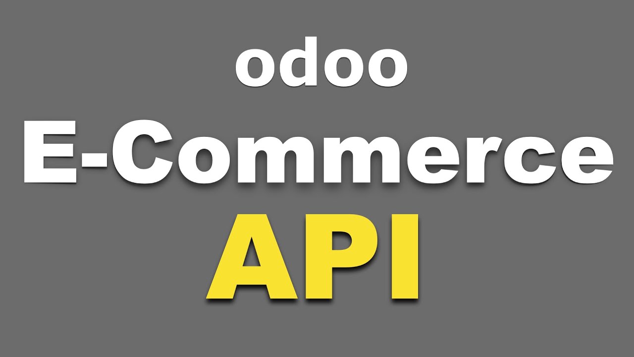 Odoo E-Commerce APIs | Odoo REST API Framework by EKIKA | Use Any Frontend-Tech with Odoo Backend