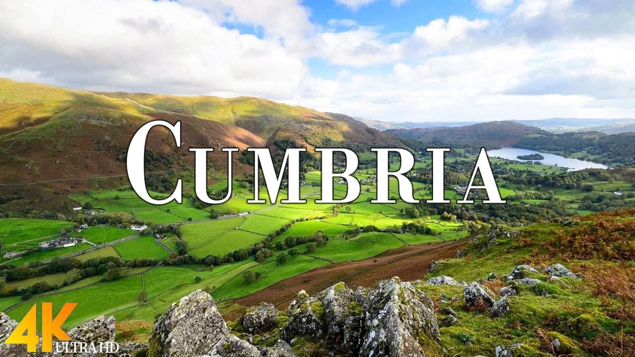 Cumbria, England 4K Ultra HD • Explore Beautiful Cumbria, Relaxation Film with Calming Music.
