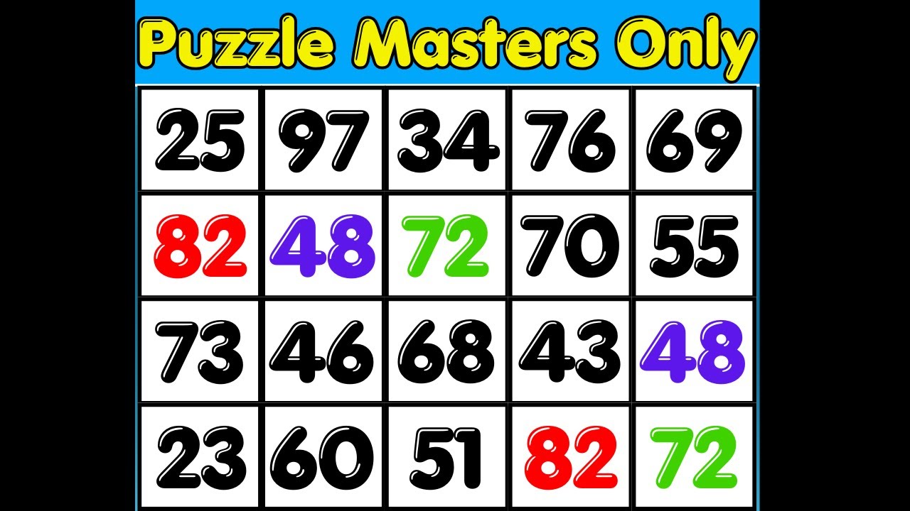 🙅The Secret Puzzle No one Can Solve! Can You? | puzzle Grid #104