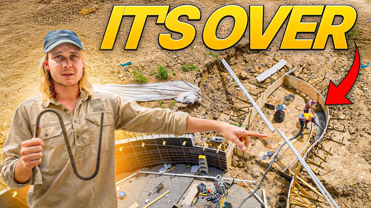 I'm Building Australia's Biggest Backyard Pool - Ep 8 (CHAOS)