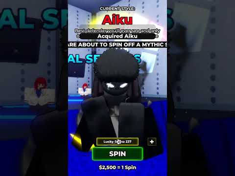 my experience spinning for KAISER in the new Blue Lock Rivals update... #roblox #bluelockrivals