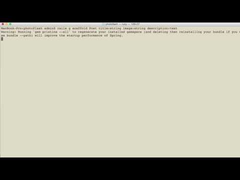 Learn Using the Rails scaffold generator - Mind Luster