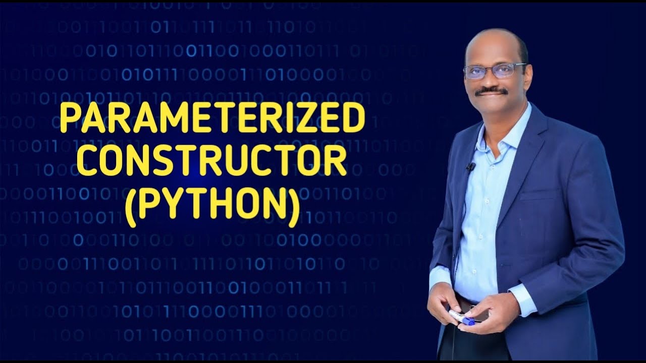 PARAMETERIZED CONSTRUCTOR(PYTHON) @logicbits8506 #pythontamil #python #constructor #parameter