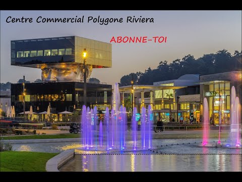 CENTRE COMMERCIAL POLYGONE RIVIERA CAGNES SUR MER