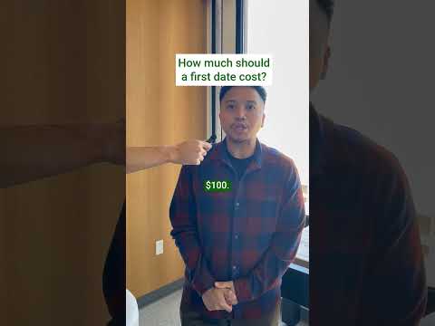 How much should a first date cost?