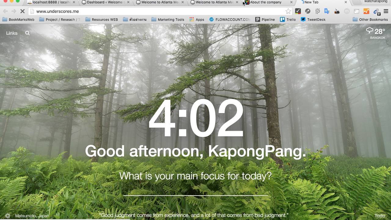 WordPress Theme Creation With Underscores : Header #1