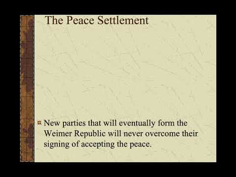 Chapter 18 Lecture: Part 4: The End of World War 1