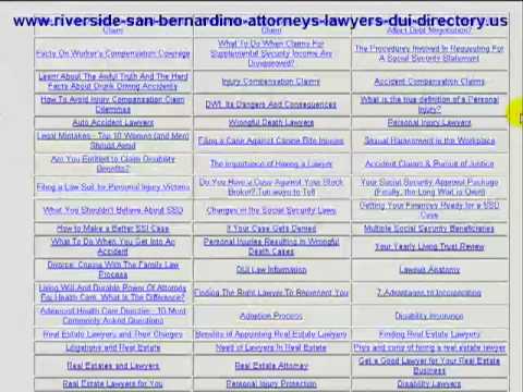 Inland Empire Lawyers Directory