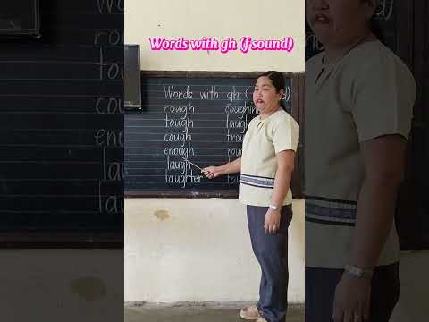 Words with gh (f sound) #education