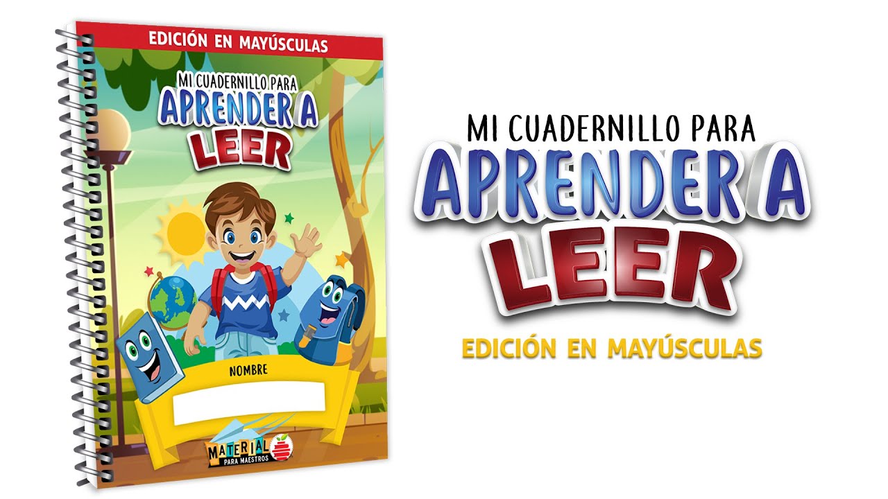 Mi cuadernillo para aprender a leer (Edición en mayúsculas)
