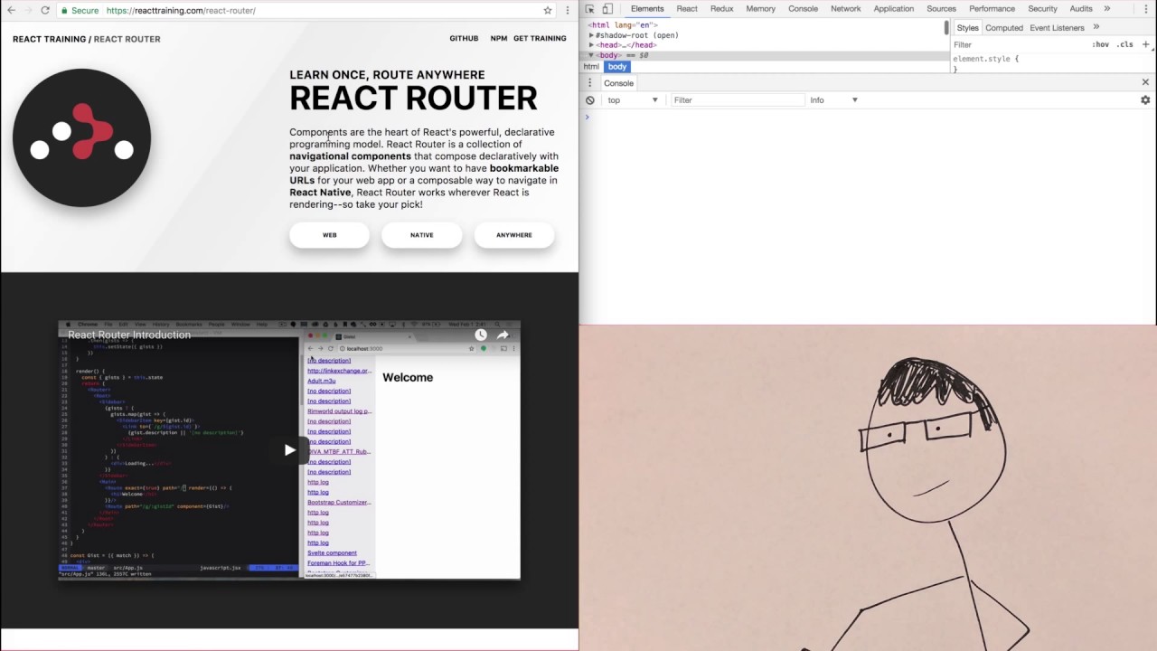 Dumb Phone in React - Part 2 - Adding React Router