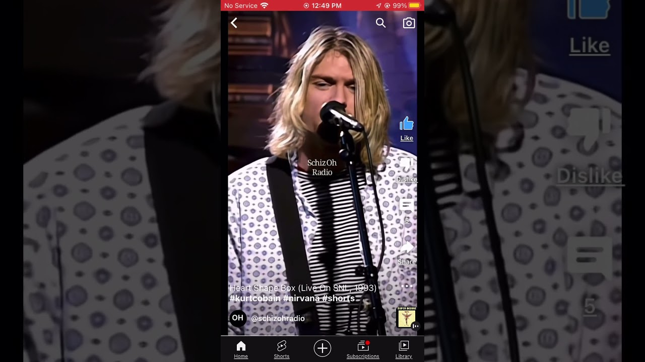 Heart Shape Box {SNL, 1993}, #nirvana #kurtcobain #edit