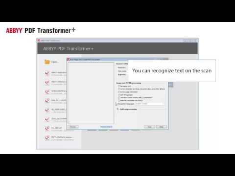How-to No. 73 — Scan documents to searchable PDF