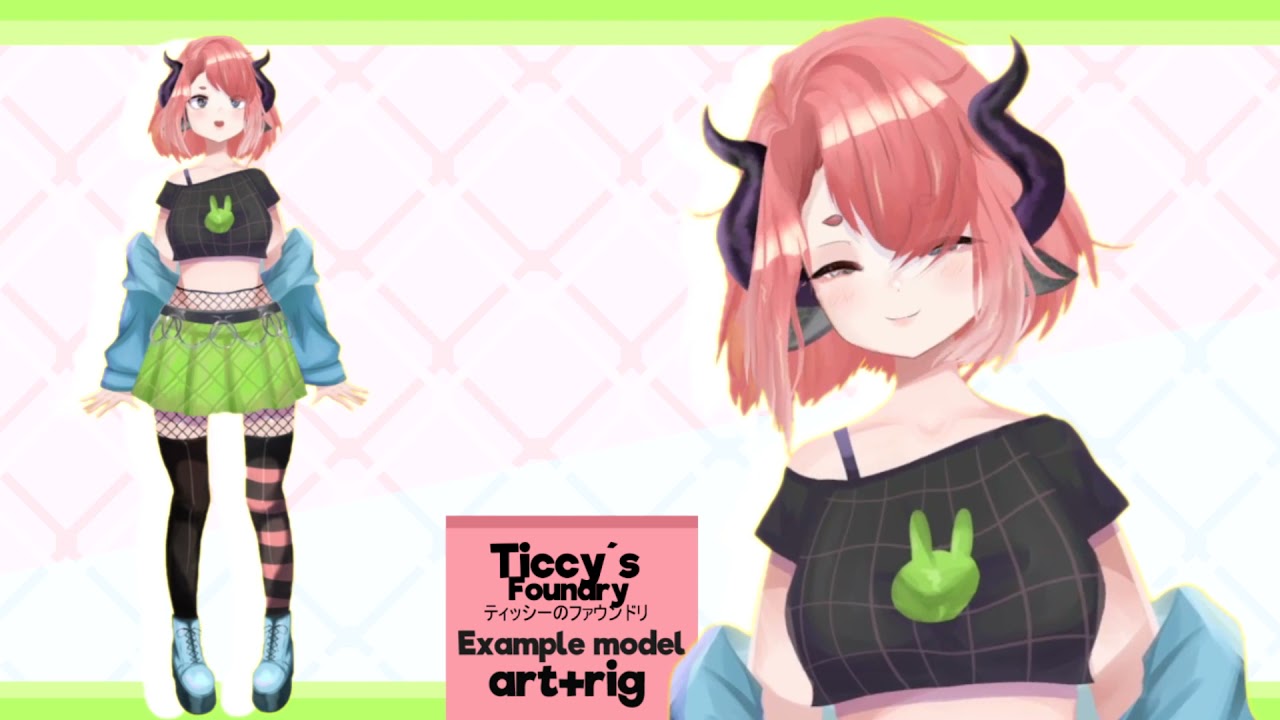 Live2D Sample model Showcase