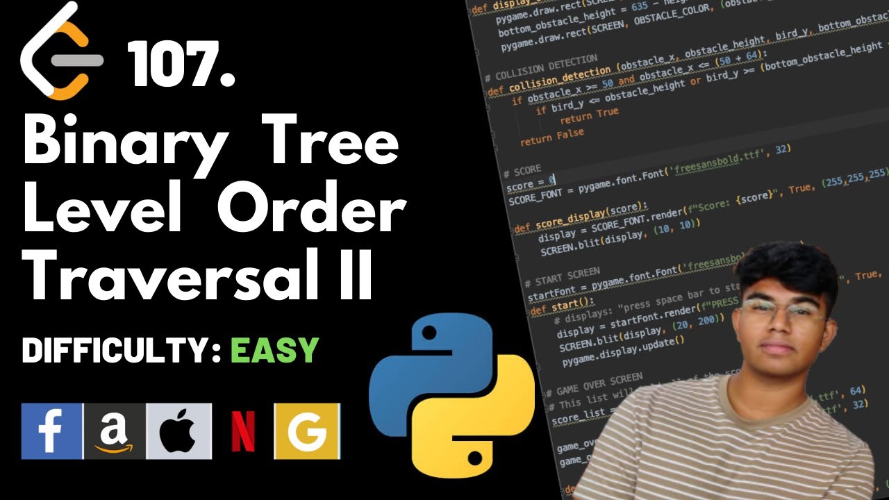 Binary Tree Level Order Traversal II | Leet code 107 | Theory explained + Python code