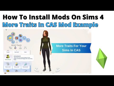 How To Install More Traits In CAS Mod For Sims 4 | 2024